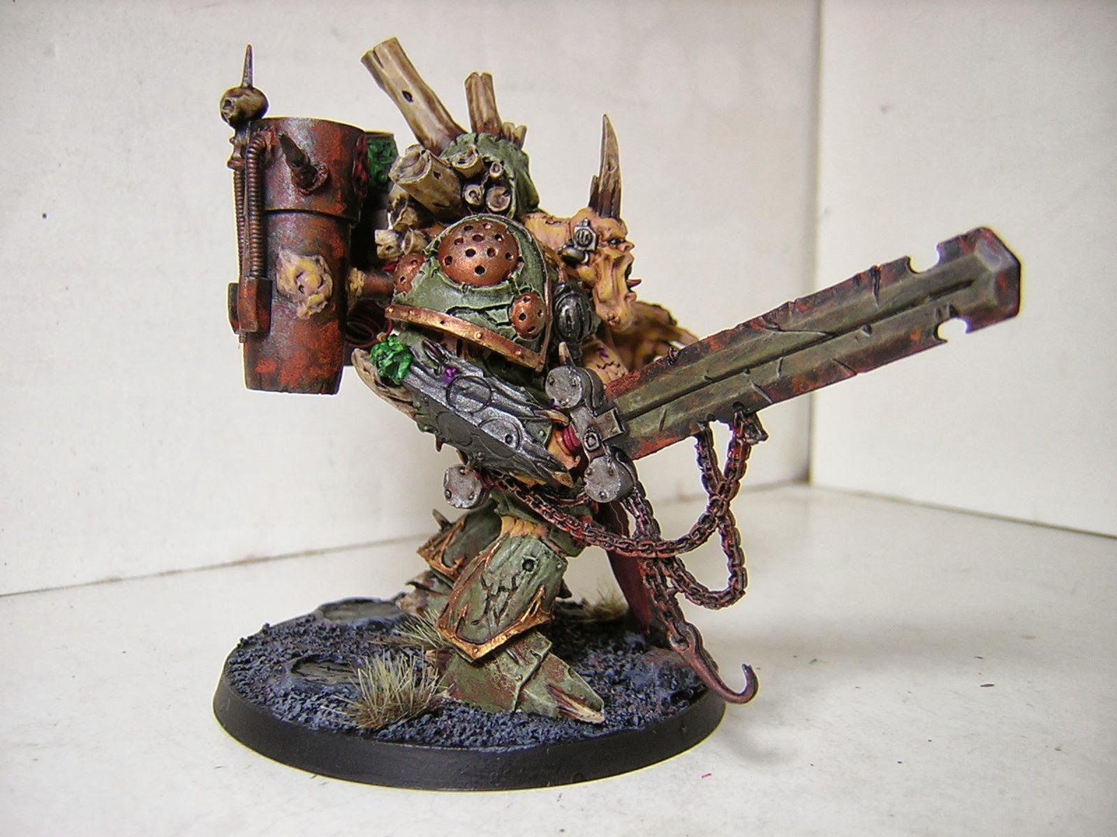 Warhammer 40k Orks (and more): Nurgle "winged" Demon Prince complete ...