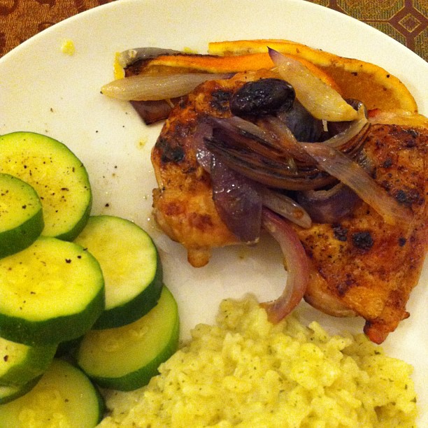 Ms. Sicily Cooks: Spicy Sicilian Chicken