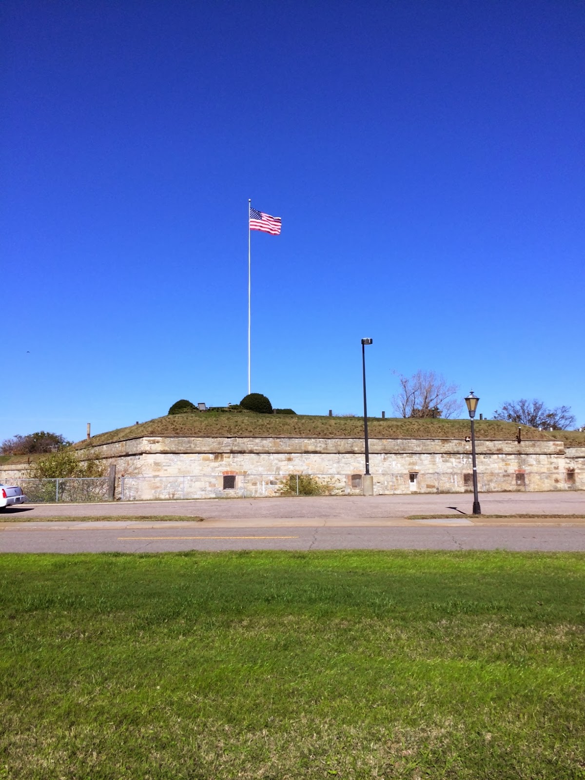 Pawstcards from Hampton Roads: Fort Monroe Seawall Hampton, VA