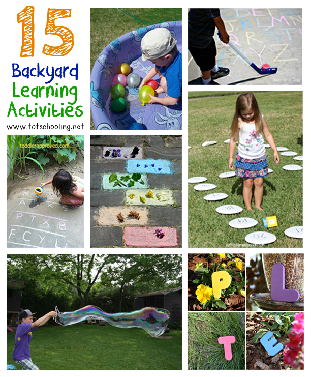 15 Backyard Learning Activities Totschooling Toddler Preschool 15 Backyard Learning Activities Totschooling Toddler Preschool