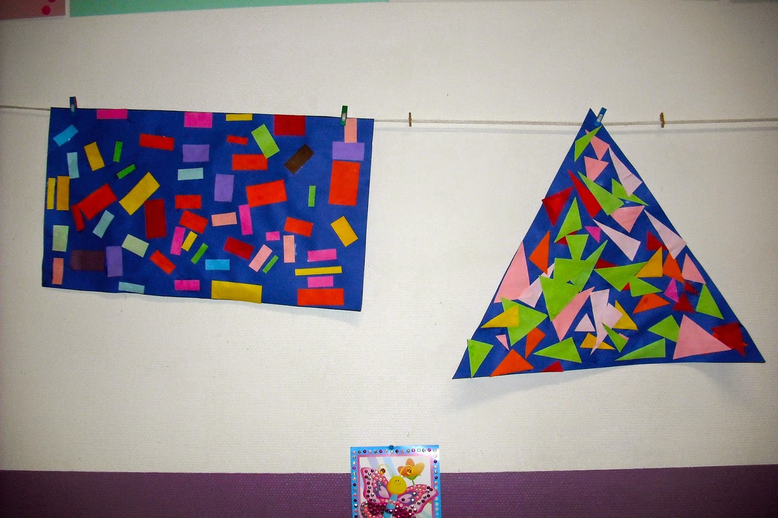 Ecole Maternelle Vitteaux: Les formes géométriques en moyenne section