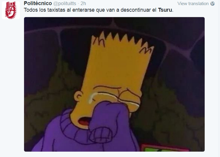 Despedimos al Tsuru con toneladas de memes. - DTM Querétaro