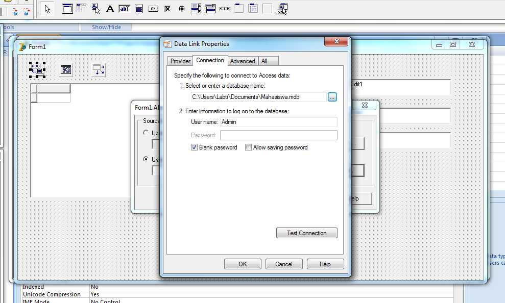 Deden Diki Septiana: Program Database pada Delphi