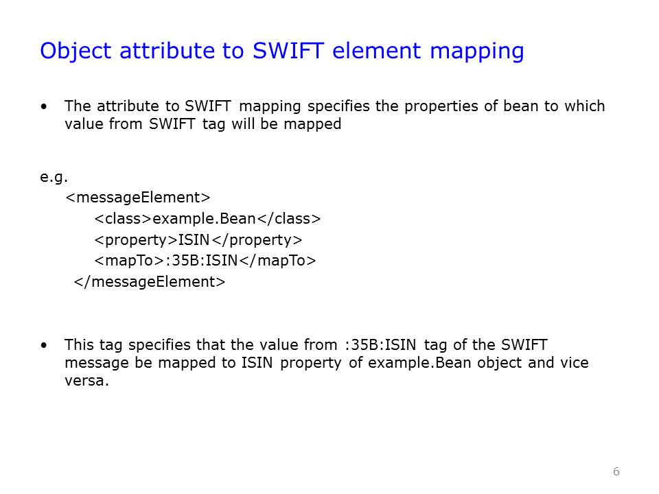 Lightning Solutions: A framework for generating Payment(SWIFT) messages