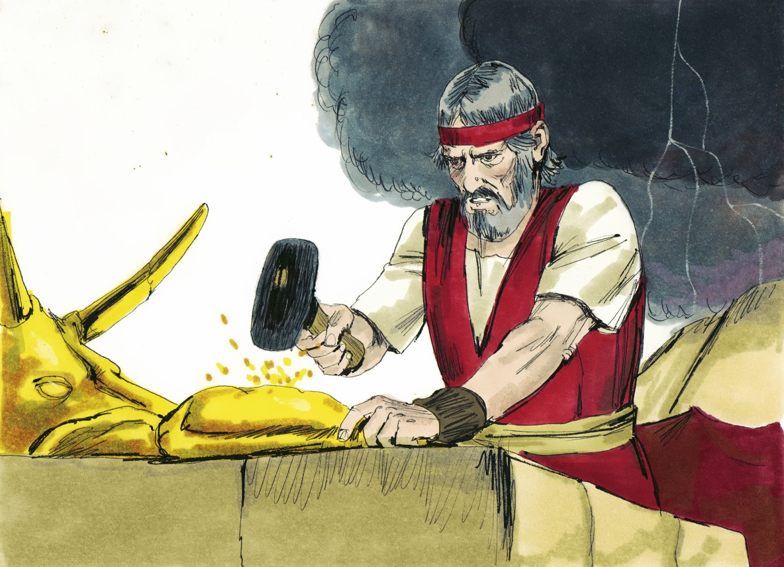 2. 7a. Aaron's Gold Calf | Bible Fun For Kids