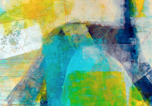 Annie O'Brien Gonzales: Abstract Expressionism Painting "Chama River ...