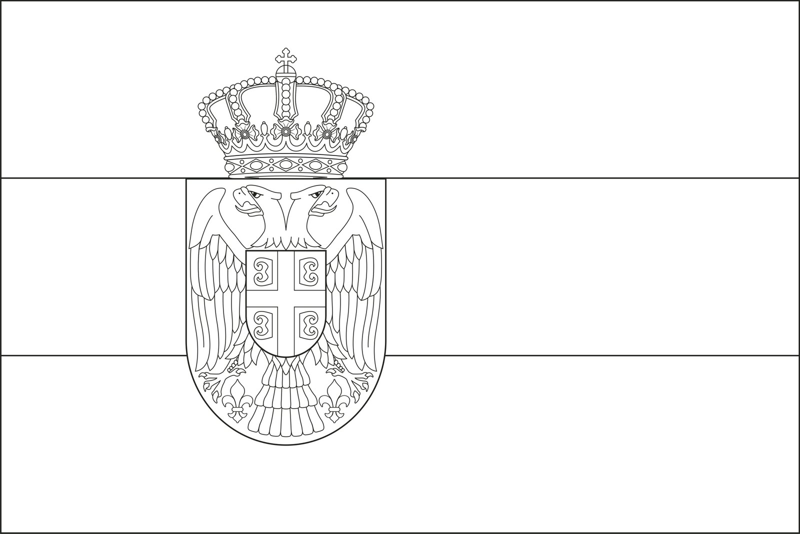 Zastava i grb Srbije - Serbian flag & coat of arms: Zastava Srbije ...