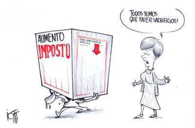 Cidadania Evangélica: Seleção de charges sobre IMPOSTOS