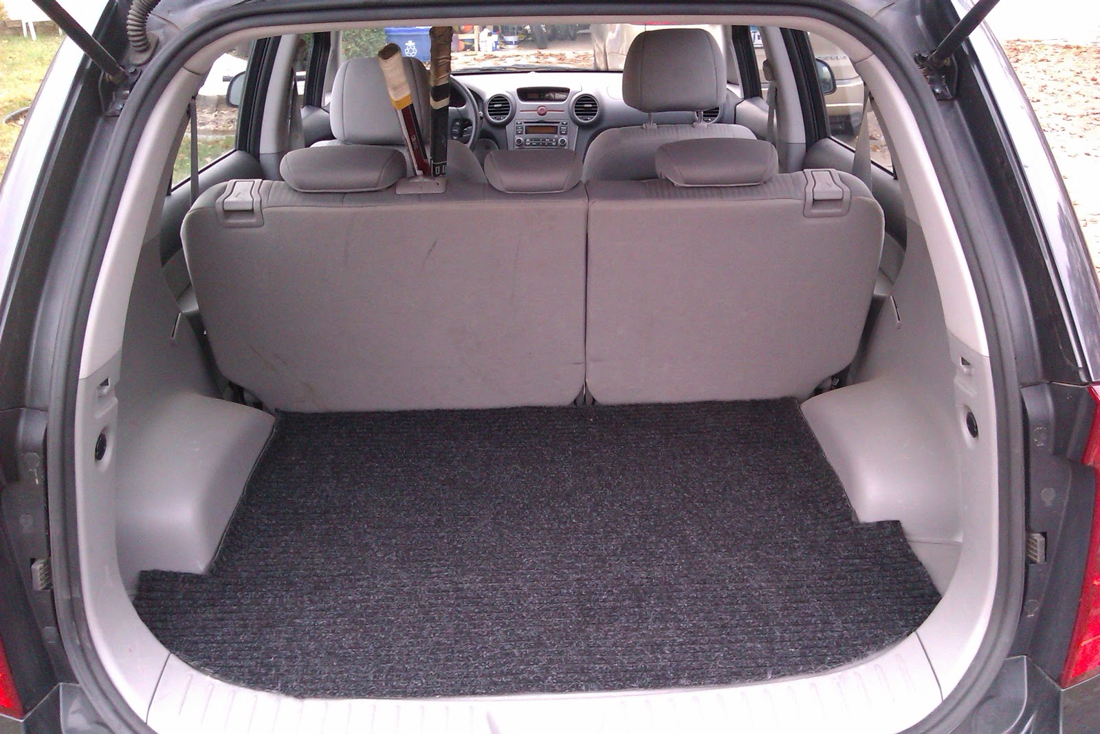The Kia Rondo: Cargo Space