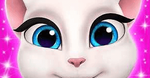 My Talking Angela MOD APK v4.1.4.372 Unlimited Coins and Gems - SURIGAME