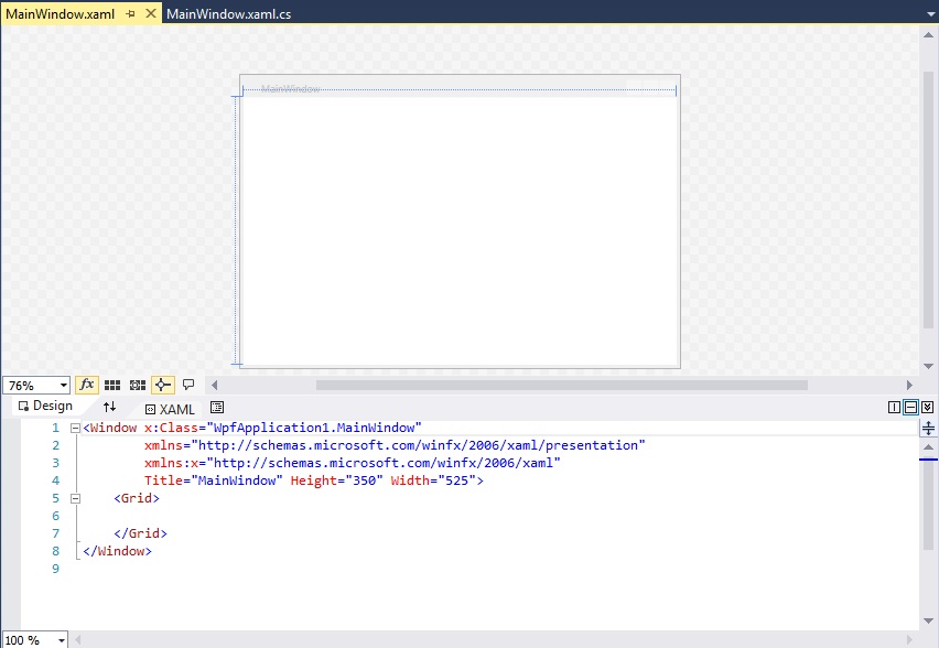 Create a Simple WPF application Create a Simple WPF application