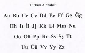 Travels and Such: Turkish Language