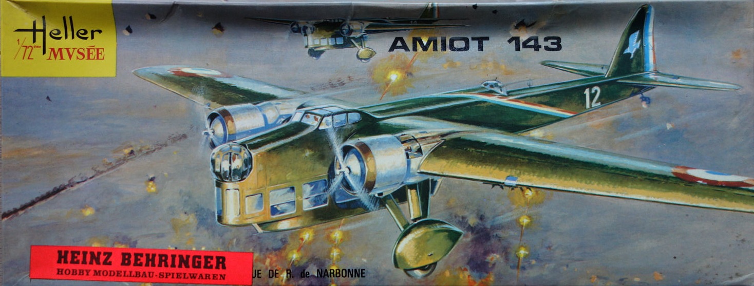 Bunte Schachteln - Box Art & Great Models: Amiot 143