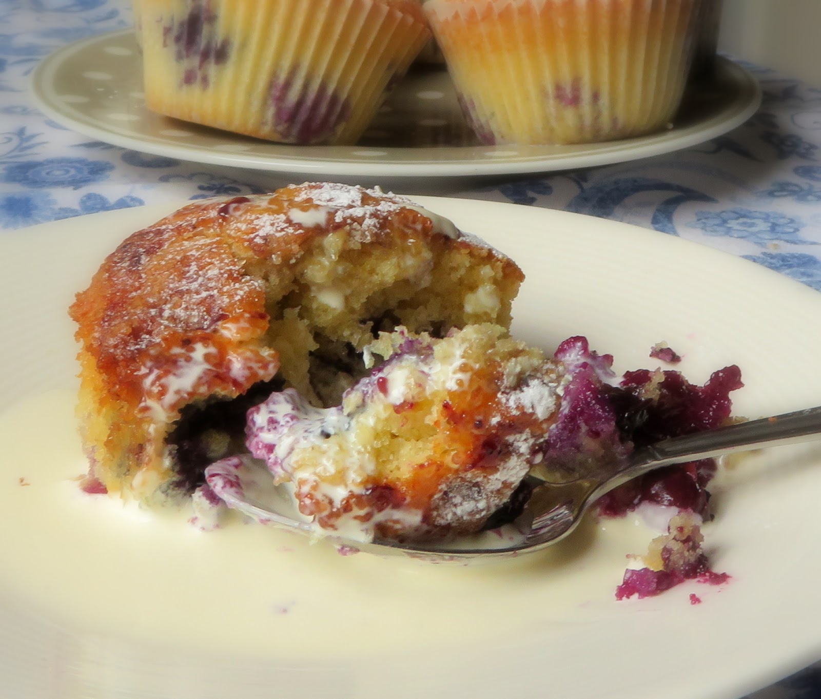 Little Blueberry Puddings | The English Kitchen