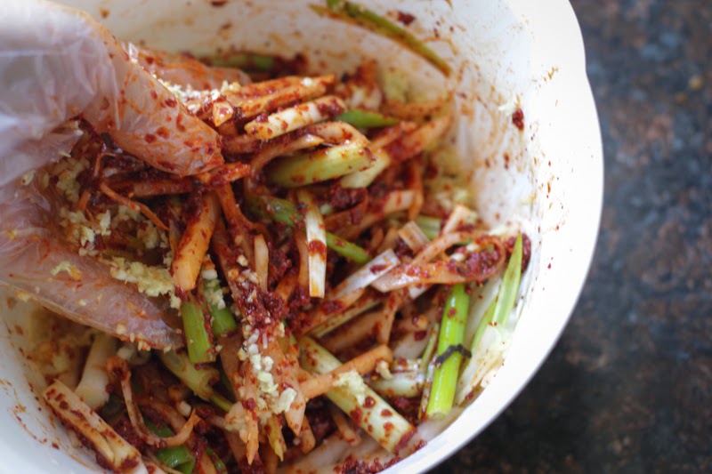 made by jimin: How to make vegan Kimchi