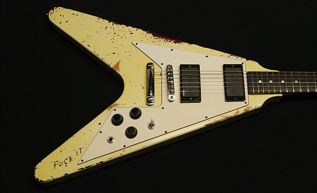 L E N N Y: METALLICA James Hetfield Greco Electra 2236 Flying V Replica ...