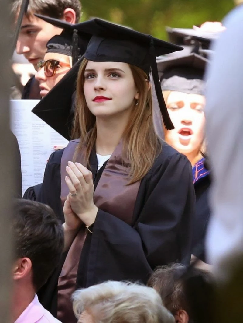 Emma Watson's Brown University Graduation Pictures