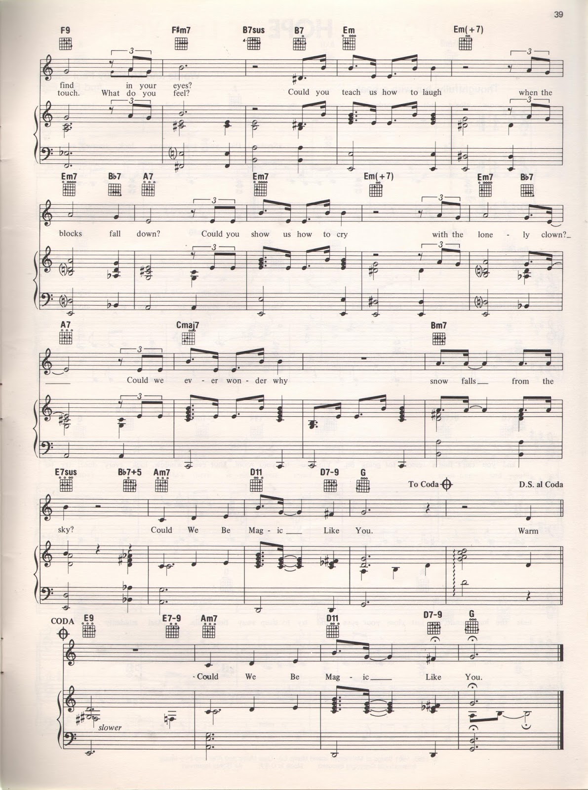 Kids From Fame Media: Could We Be Magic Like You - Sheet Music