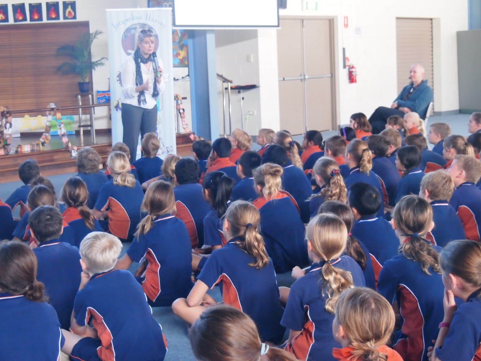 Jacqueline Harvey: 8 Schools, 12 sessions, an interview on the ABC, a ...