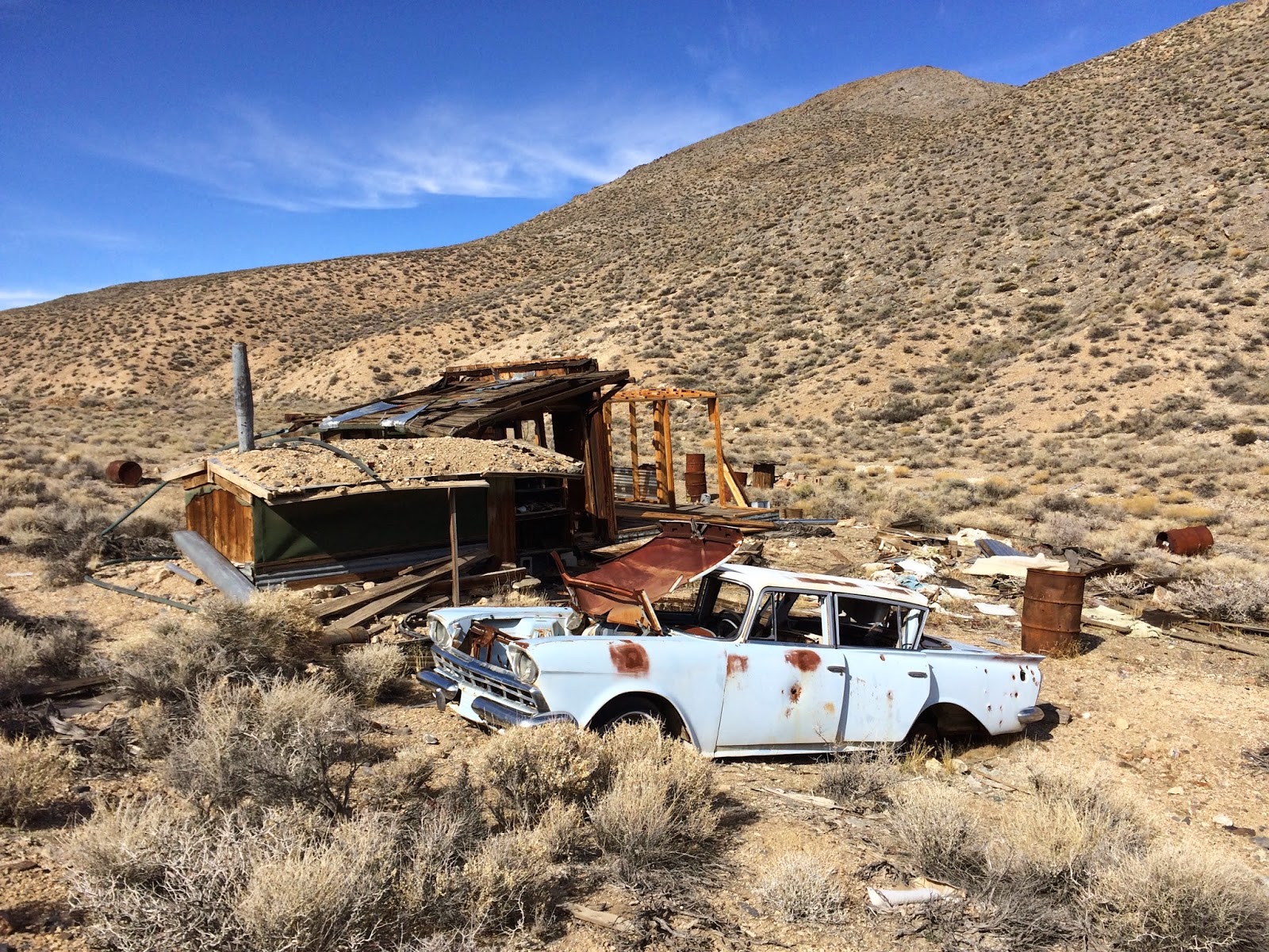 Exploring and Informing: Blue Bell Mine Cabin