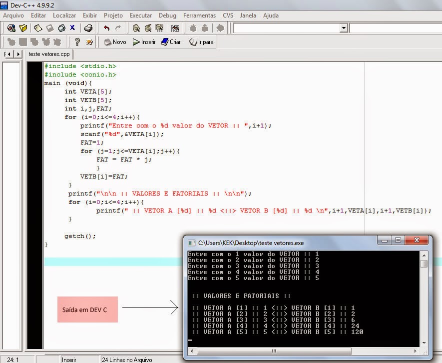 Universo Técnico: Linguagem C - Vetores