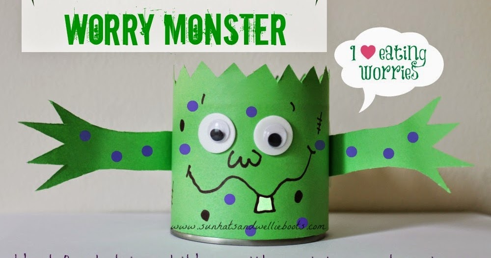 Sun Hats & Wellie Boots: Make Your Own Worry Monster - ideal for ...