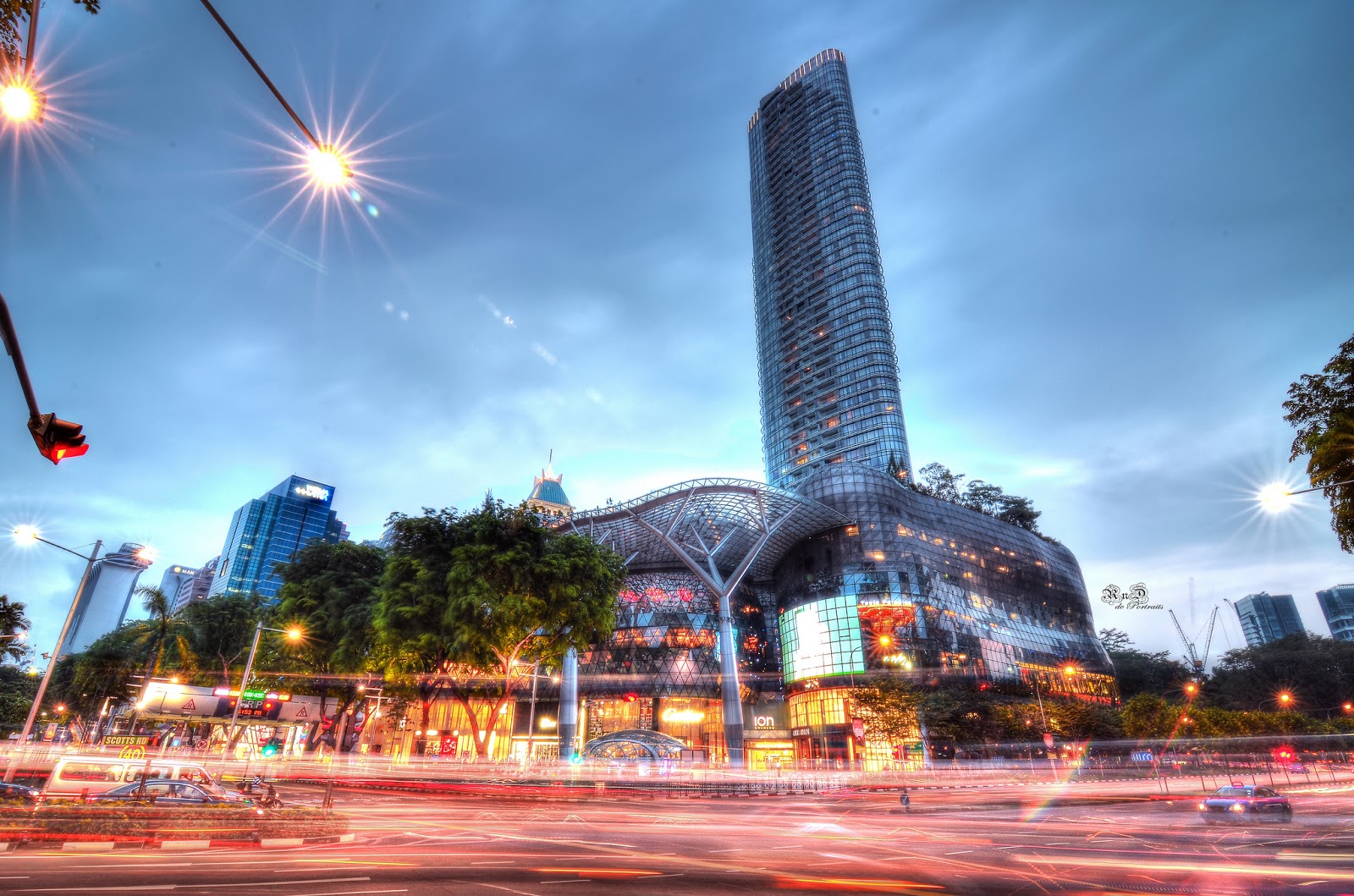 Ion Orchard Shopping Mall in Singapore.