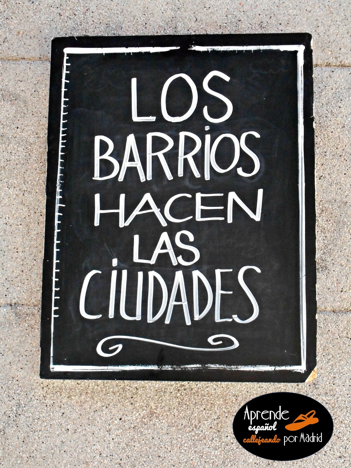 Barrios - Aprende español callejeando por Madrid