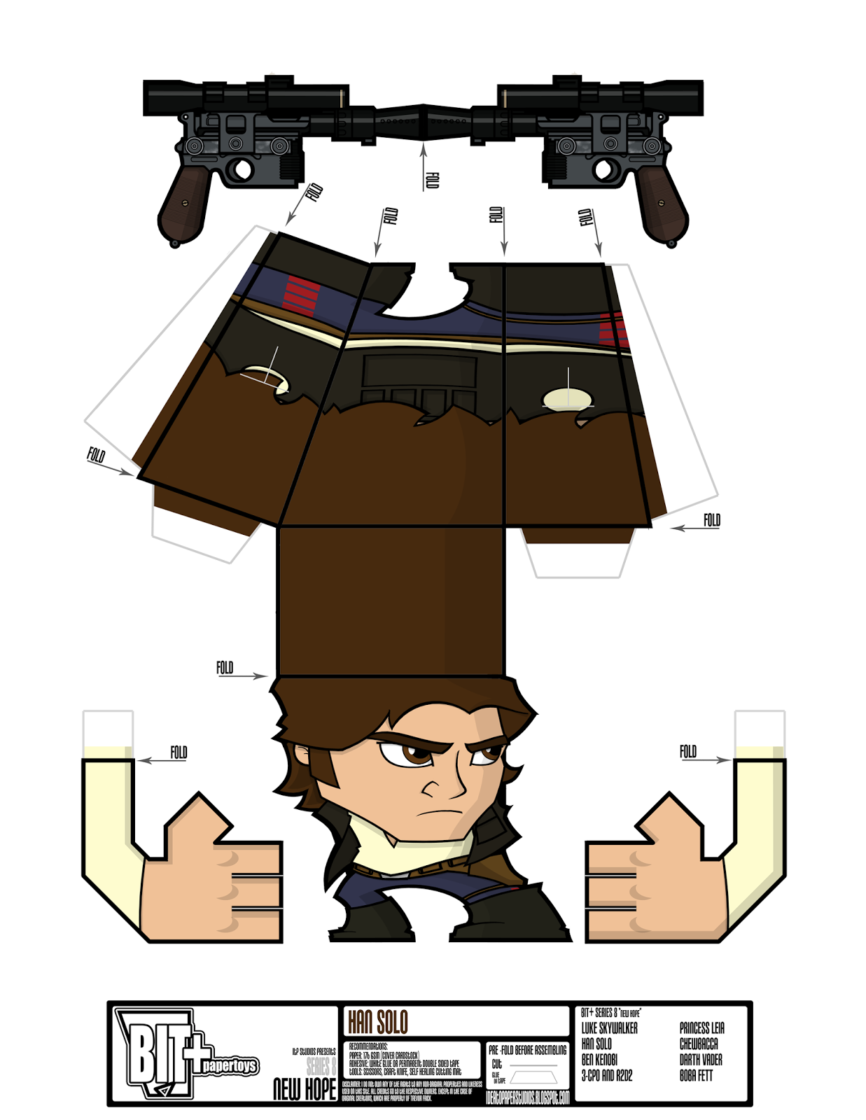 BIT+ Paper Toy Series 8 "NEW HOPE"