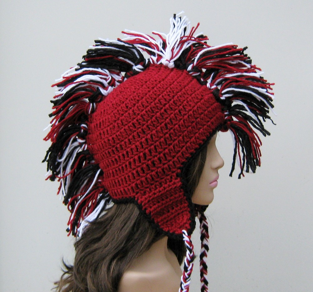 Purple Sage Designz Hippie Patchwork & Tams: Mohawk hat -- inspired by ...