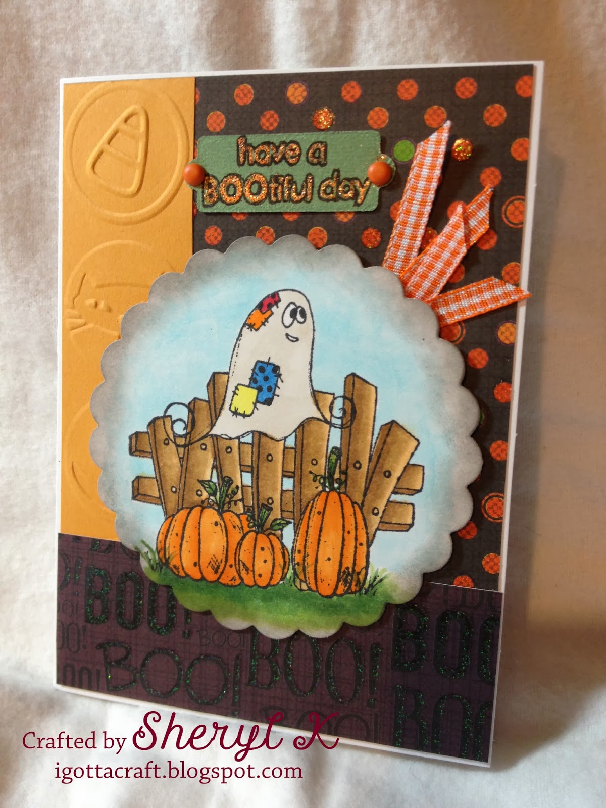 Sheryl's Creative Corner: BOO-ti-ful Day