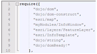 Lab 5: ArcGIS API for JavaScript 1