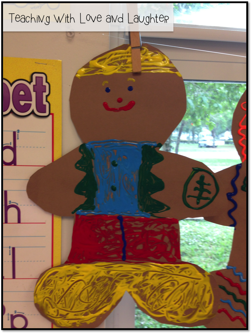 Teaching With Love and Laughter: Gingerbread Writing Freebie