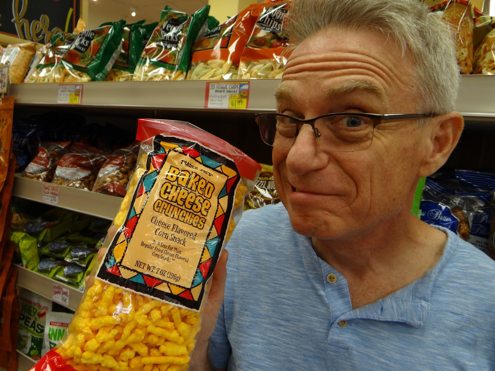 Trader Joe's 365: Day 254 - Baked Cheese Crunchies (Cheese Flavored ...