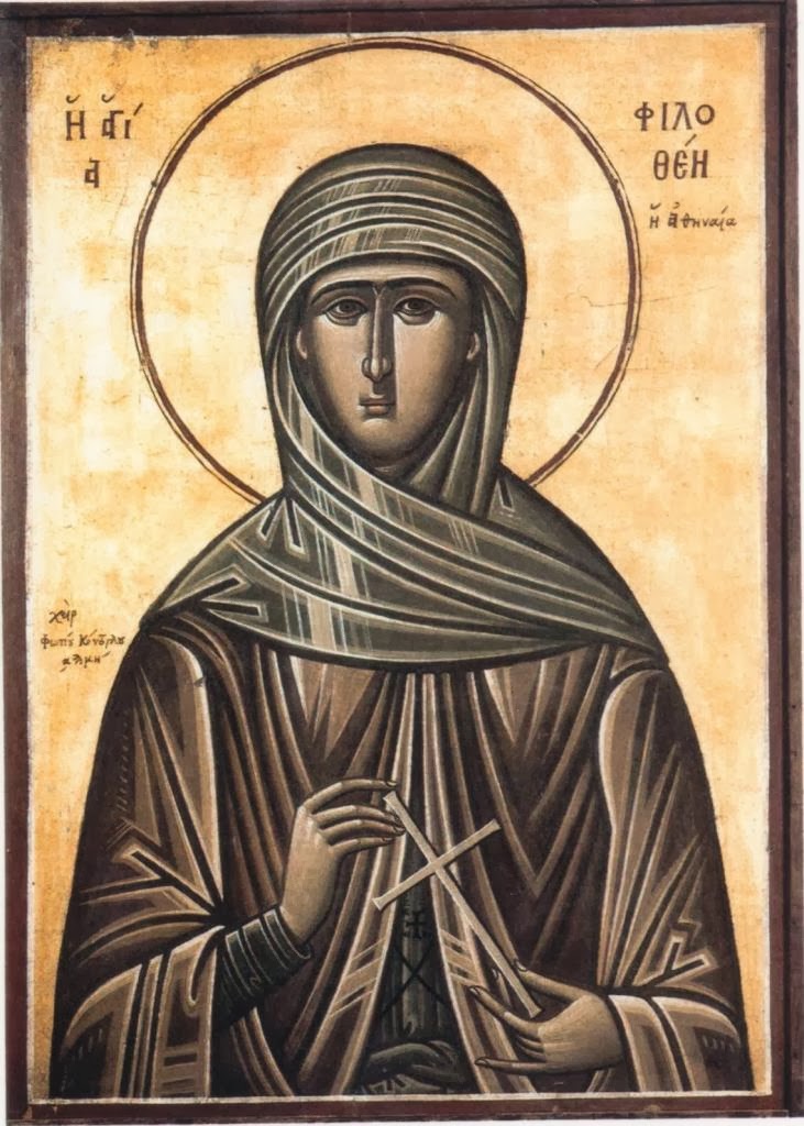 Full of Grace and Truth: St. Philothei the Righteous Martyr of Athens