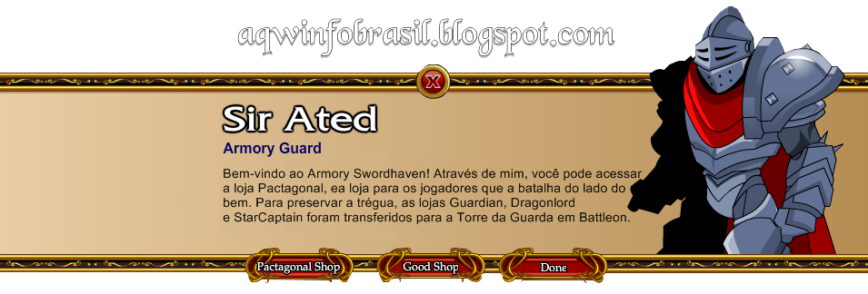 AQW News Brasil: Tutorial: Swordhaven Castle