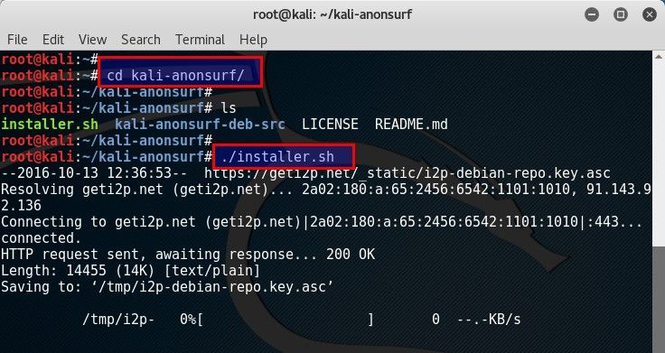 How to be An0Nymous on Kali Linux by using Anonsurf module - CAREHACK