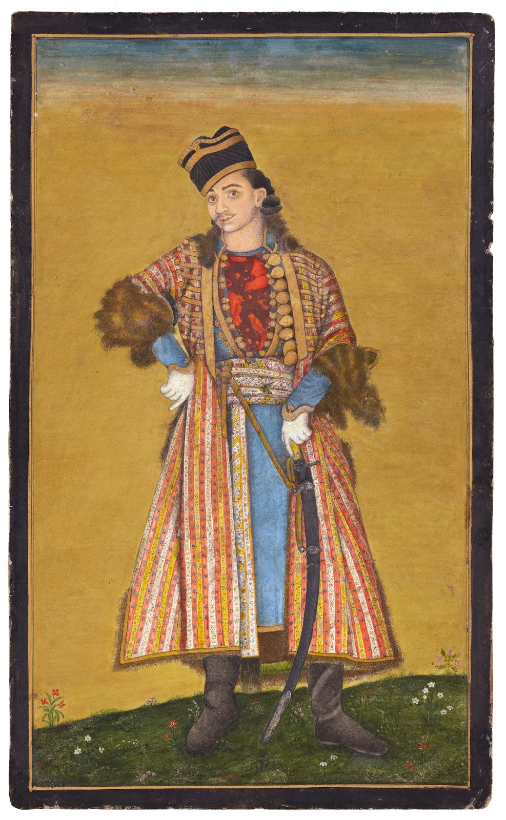 History of Pashtuns: Portrait of a Rohilla Afghan