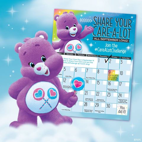 A GEEK DADDY: September 9th is National Care Bears Share Your Care Day