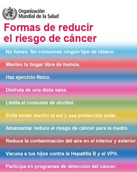 ¿Qué podemos hacer para prevenir el cáncer? Día mundial contra el ...