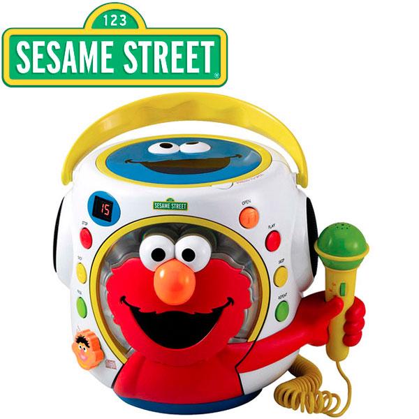 Kiddy Parlour Sold Gallery: Sesame Street Portable CD Boombox with ...
