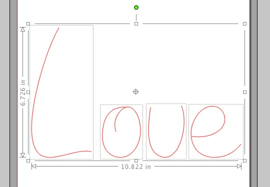 How to Turn the Shape of a Letter or Word into Script in Silhouette ...