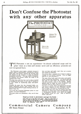 Retromobe - retro mobile phones and other gadgets: Photostat Machine (1907)