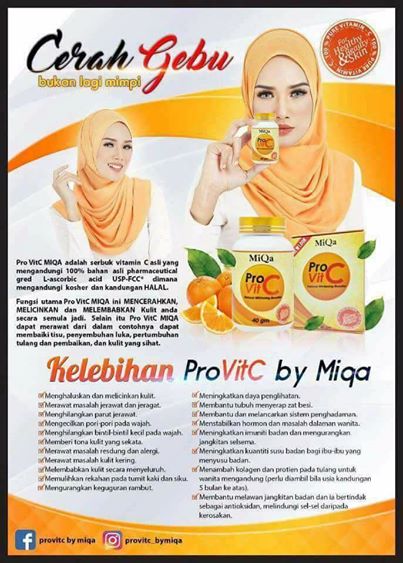 Produk Kecantikan dan Kesihatan Original: PRO VIT C BY MIQA