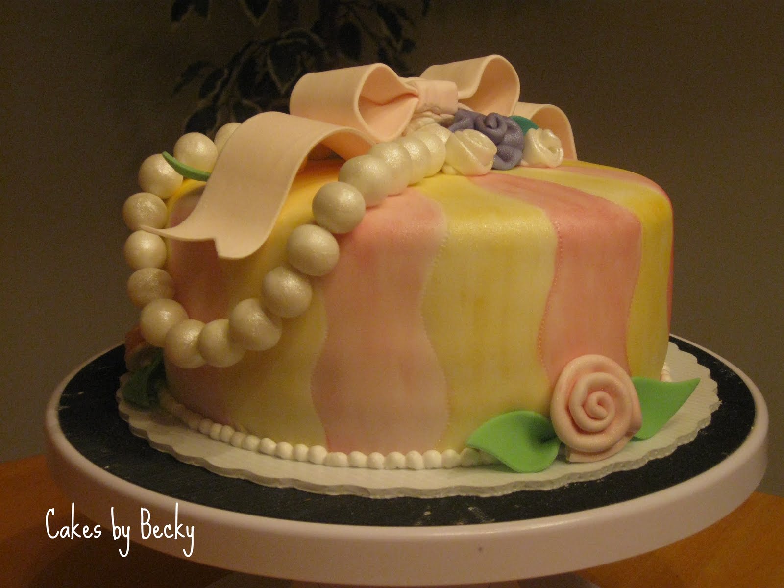 Cakes by Becky: Caprice de Jacques Inspired Birthday Cake
