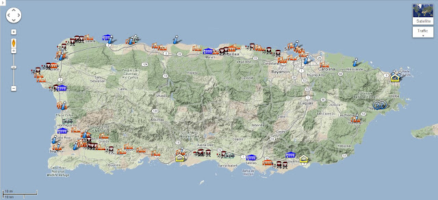 Los ferrocarriles de Puerto Rico - Un mapa digital | Redescubriendo a ...