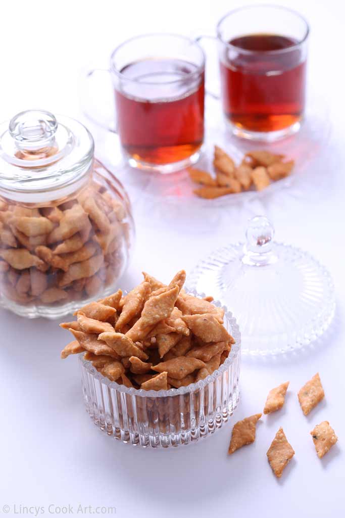 Savoury Diamond cuts| Spicy Diamond cuts ~ Lincy's Cook Art