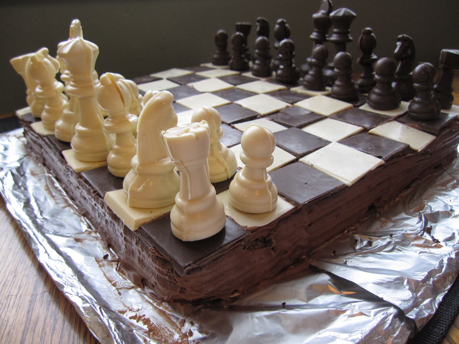Chess Board Cake | A Taste of Madness