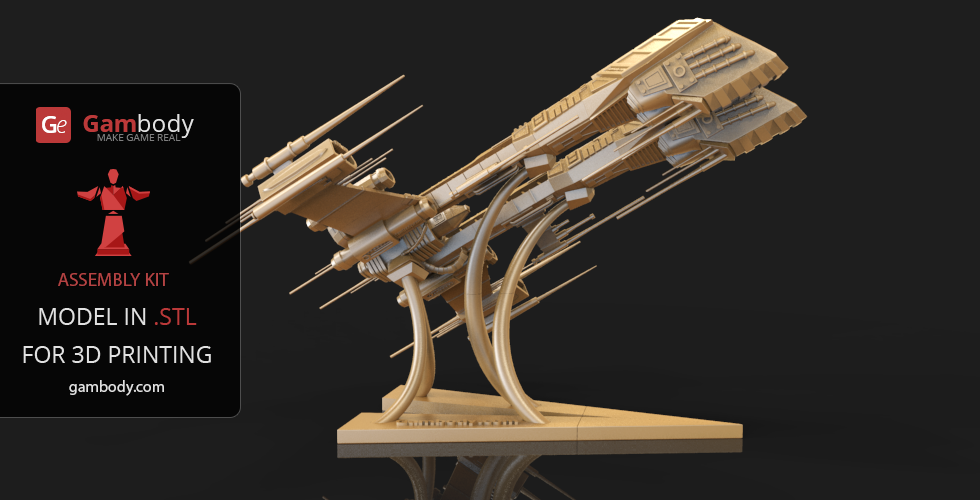 Eve Online - Eve Rifter 3D Model for Printing | Assembly figure | Nixon ...