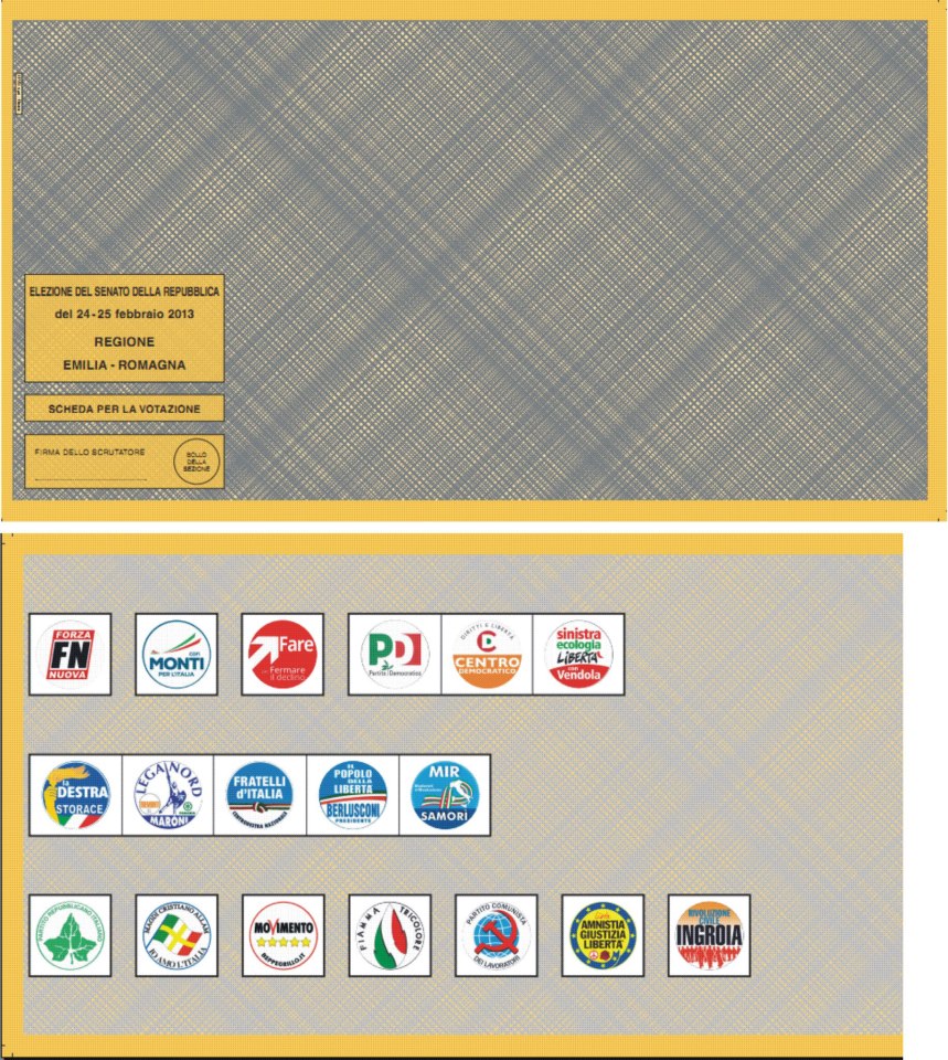 Codigoro In MoVimento: Fac-Simile delle schede elettorali per Camera ...